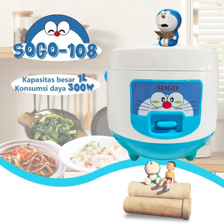 Rice Cooker MURAH Okayama/TD/SOGO/Omicko 1 Liter ANTI LENGKET | Lazada ...