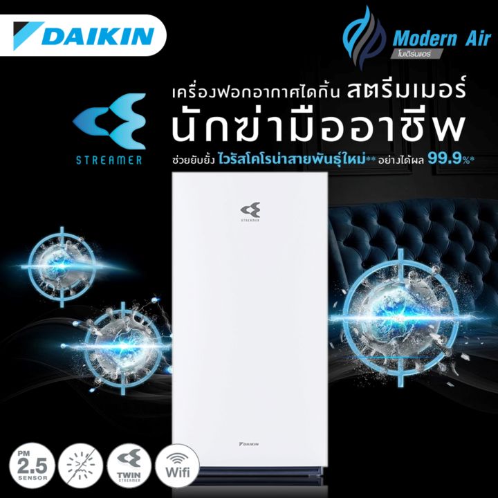 เครื่องฟอกอากาศ DAIKIN MC80ZV1S สำหรับพื้นที่ 62 ตร.ม | Lazada.co.th