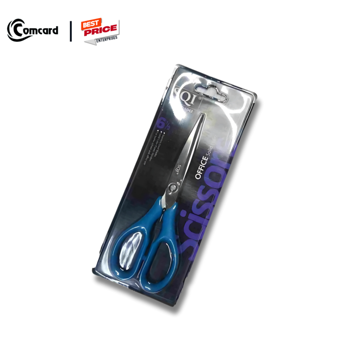 SQI OFFICE STAINLESS STEEL SCISSORS 6 1/2 " | Lazada PH