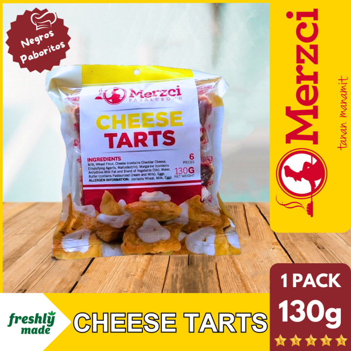 Cheese Tarts 6 pcs | 130g | Merzci Pasalubong Products Bacolod ...