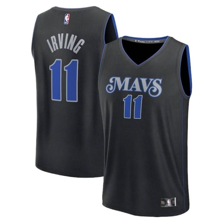 XY 23-24 NBA Dallas Mavericks Kyrie Irving Jersey Fast Break Basketball ...
