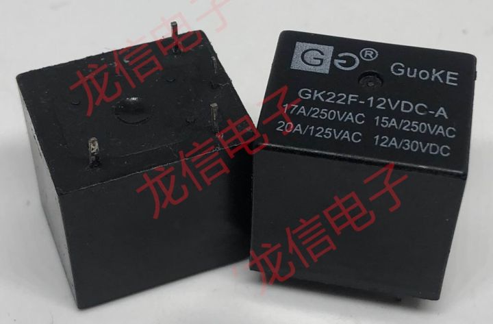 (Gratis Ongkir)☒☢รีเลย์4พิน GK22F-12VDC-A 22F-1A-12V-17A | Lazada.co.th