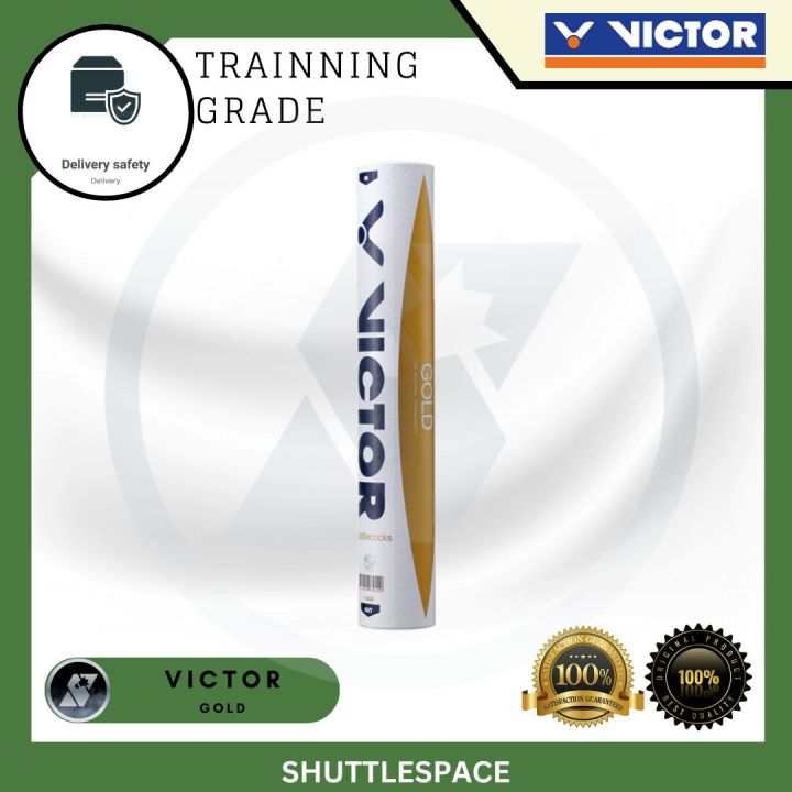 VICTOR GOLD BADMINTON SHUTTLECOCK | Lazada
