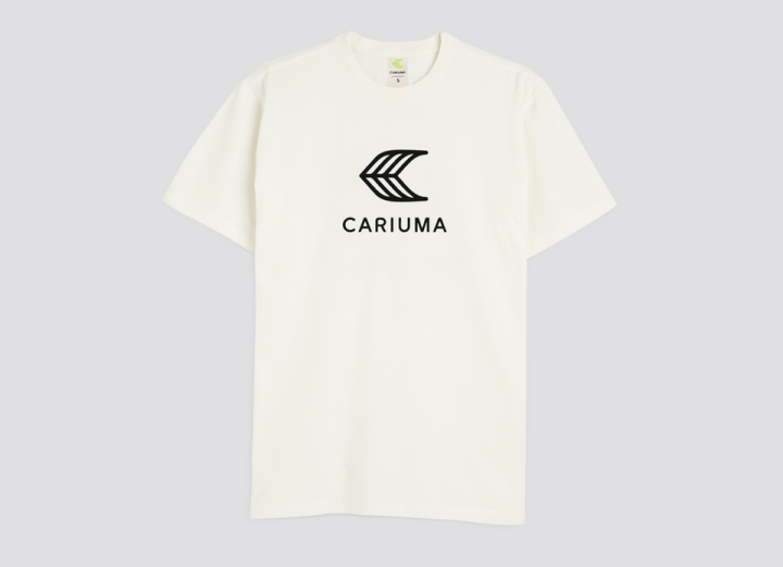 CARIUMA Team T-shirt White With Black Logo | Lazada.co.th