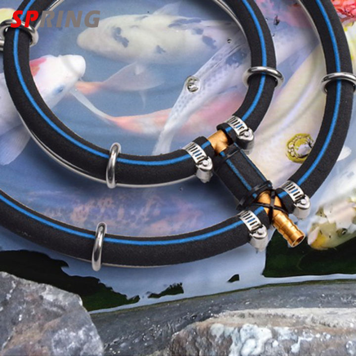 Aquarium Bubbler Round Air Bubble Fish Pond Bubbler Self Sinking Design ...