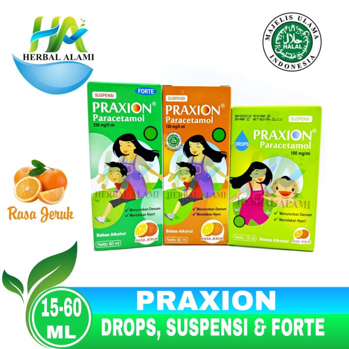 Praxion Paracetamol / Obat Demam Dan Nyeri | Lazada Indonesia