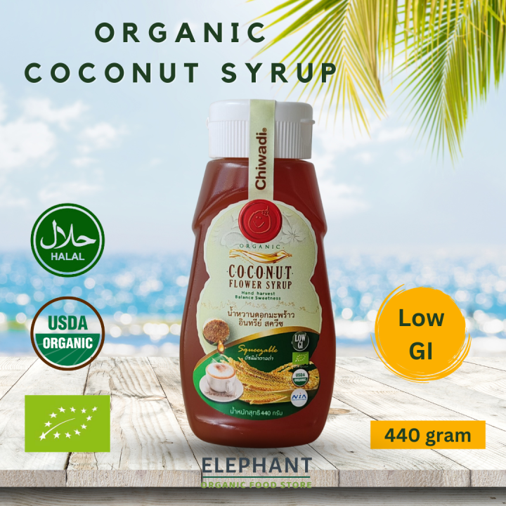 Organic Coconut Nectar / Coconut Flower Syrup / น้ำเชื่อมดอกมะพร้าว ออร์แกนิค 440 gram | Lazada ...