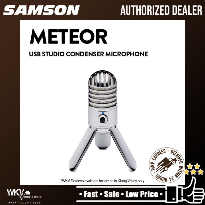 Samson Meteor Mic USB Studio Condenser Microphone | Lazada