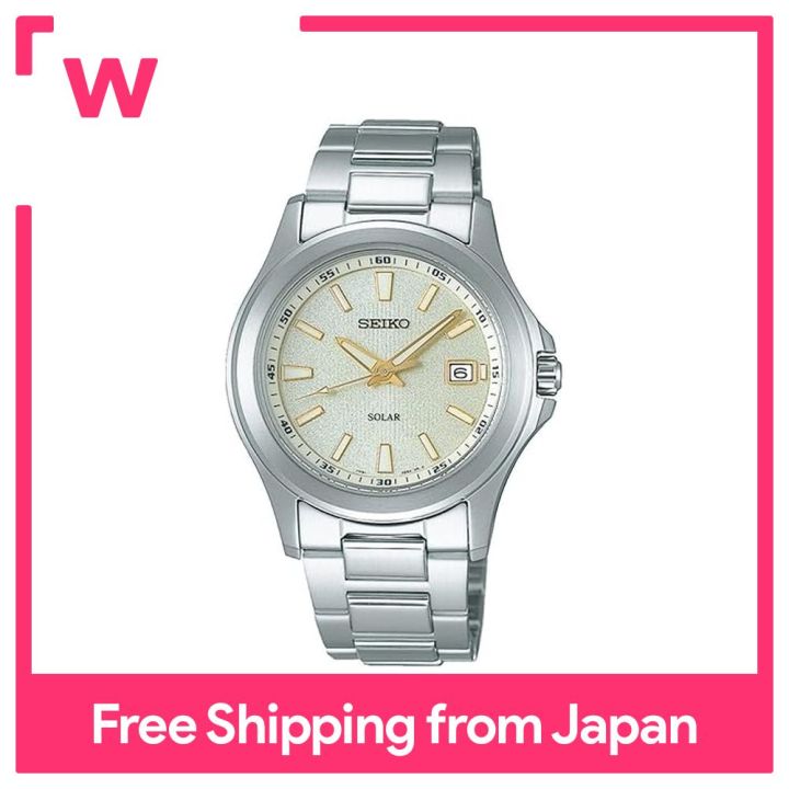 [Seiko] SEIKO Solar quartz SOLAR QUARTZ wristwatch SBPN069 silver ...