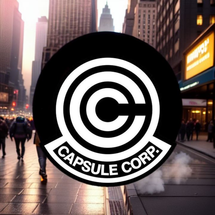 Capsule Corp. Logo - CAR/MOTORCYCLE VINYL STICKER | Lazada PH