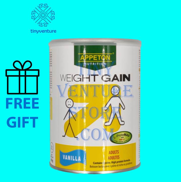 Appeton Nutrition Weight Gain Vanilla 450g/900g with FREE GIFT (On Hand ...