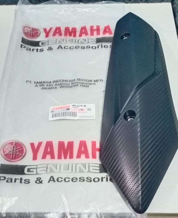 Genuine Yamaha Heat Guard Muffler Protector 2PH-E4718-00 FOR Mio i 125 ...