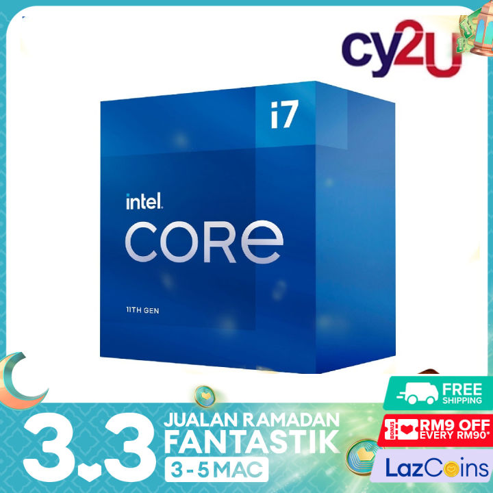 Intel Core i7-11700KF 11700KF 11th Gen Socket LGA1200 3.6GHz Up to 5 ...