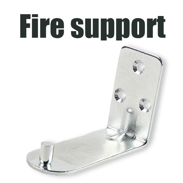 Galvanized Lron L Shape Fire Extinguisher Wall Hanger Hooks Fire ...