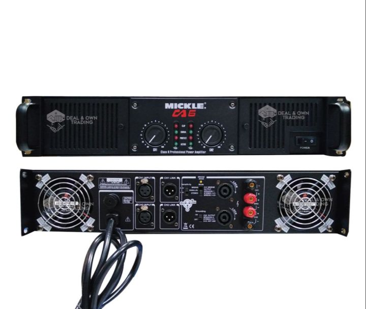 Mickle CA6 Power Amplifier (Black) | Lazada PH