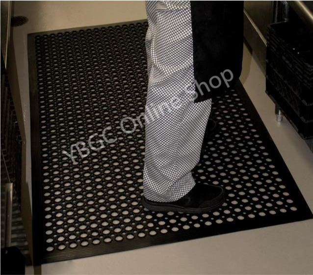 Anti Slip Kitchen Rubber Matting Industrial Grade For Heavy Duty ...