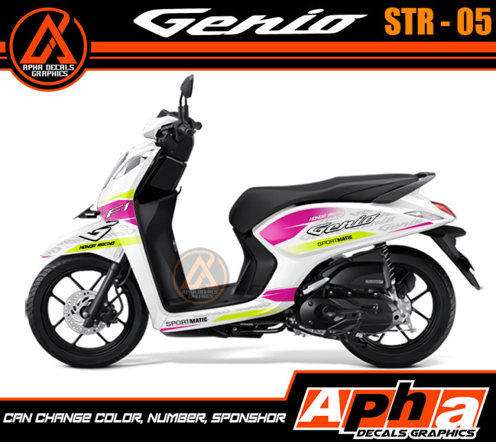 STICKER MOTOR HONDA GENIO GRAFIS 05 | Lazada Indonesia