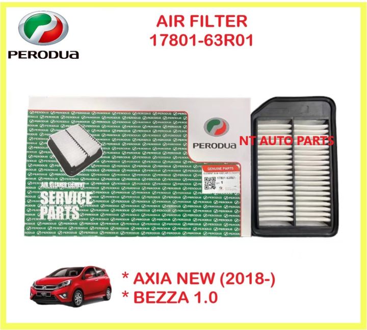 Perodua Axia Bezza 1.0 Air Filter - Axia 1.0 New '17~ Bezza 1.0 - 17801 ...