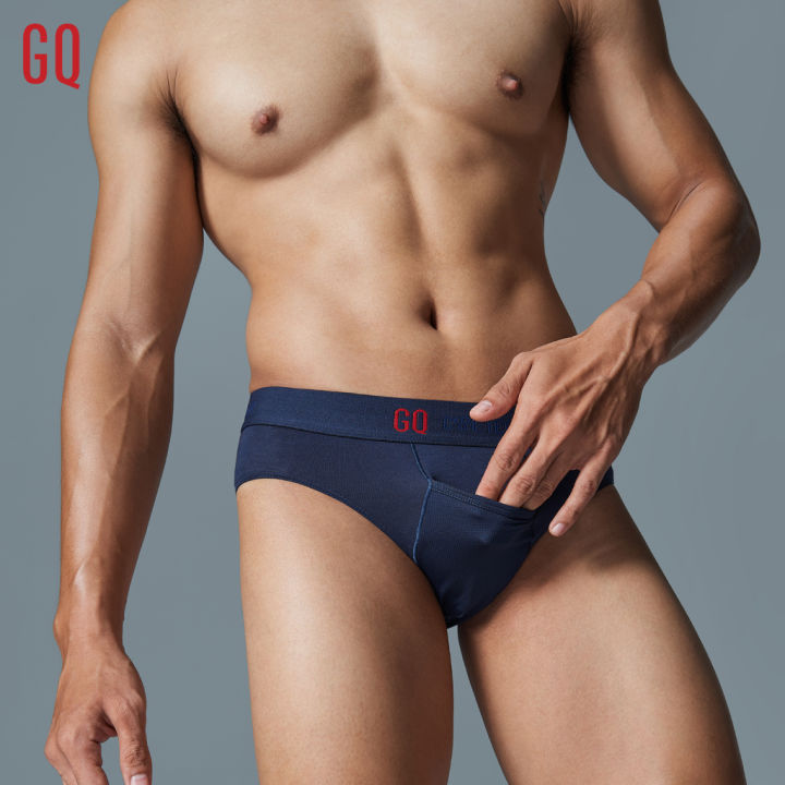 [3 ตัวลดเหลือ 990.-] GQ Cool Tech กางเกงในไข่เย็น รุ่น New Normal ทรง Bikini (กางเกงในชาย ...
