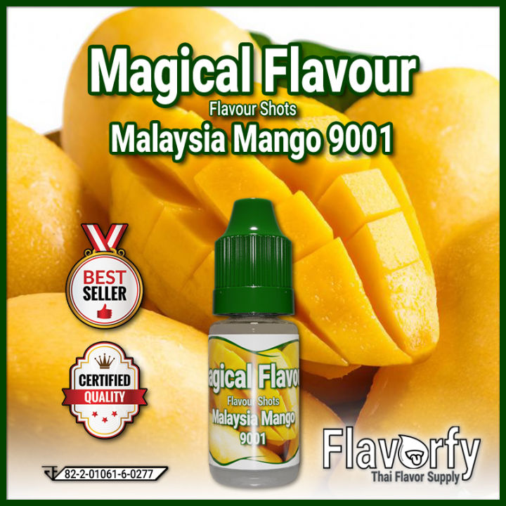 Magical Flavour Malaysia Mango 9001 - กลิ่นมะม่วงมาเลย์ 9001 - กลิ่นผสม ...