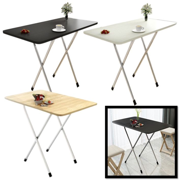 Foldable Table Dining Table Simple Folding Portable Table Stall Kitchen ...