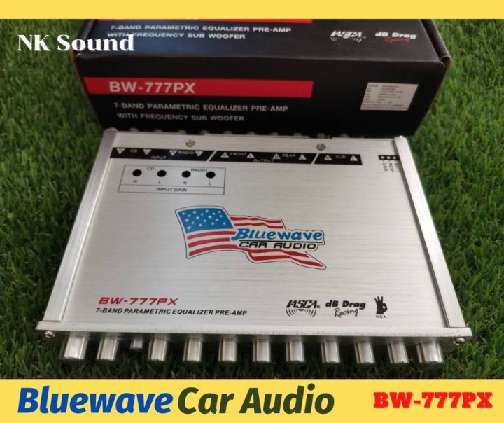 BW-777PX ปรีแอมป์ 7 แบนด์/ของดีราคาประหยัด/ปรีแอมป์ Blue wave /ปรี7 ...