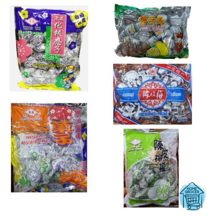 Tang Hoi Moon Kee Cham Pui Mui Chan pui ying che Preserved Fruits ...