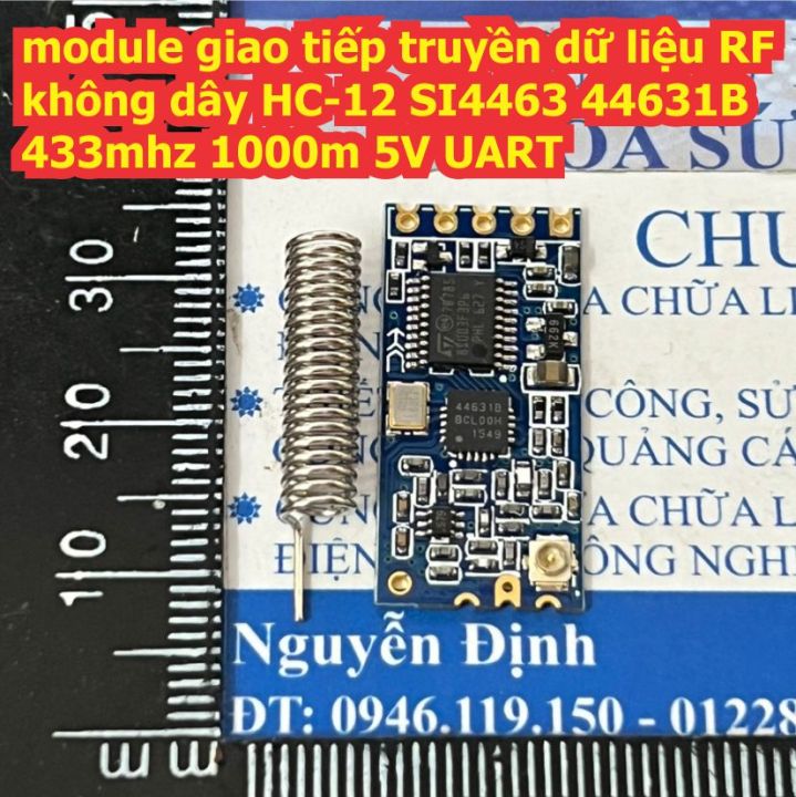 module giao tiếp truyền dữ liệu RF không dây HC-12 SI4463 44631B ...