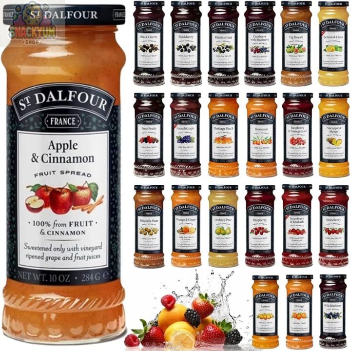 St. Dalfour Jam 284g🔥 Spread with 100% Natural fruit for bread ...