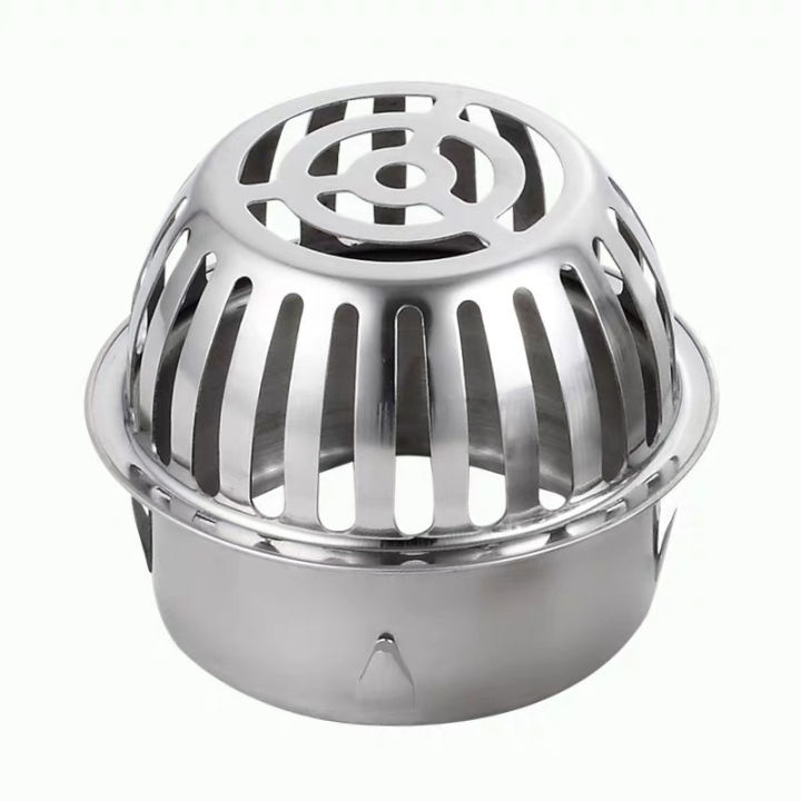 304 Stainless Steel Roof Floor Drain Balcony Drainage Cover Rain Pipe ... 304 Stainless Steel Roof Floor Drain Balcony Drainage Cover Rain Pipe ...