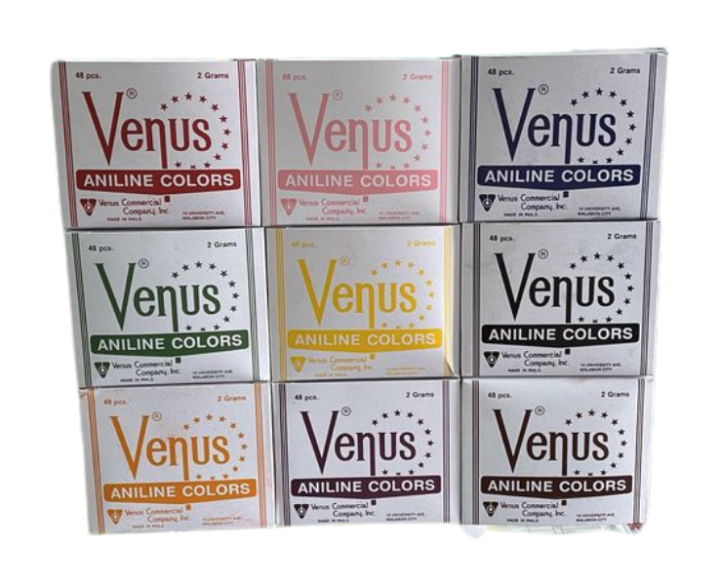 Venus Powder Dye Color sold per 5sachet, 10sachet, and 48sachet/box ...