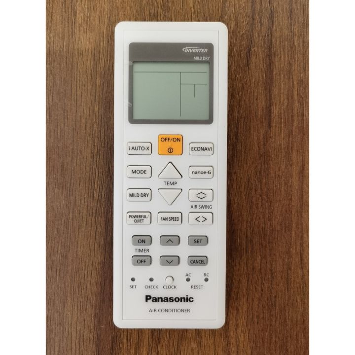 PANASONIC AIR CONDITIONER REMOTE CONTROL [INVERTER SERIES] ORIGINAL ...