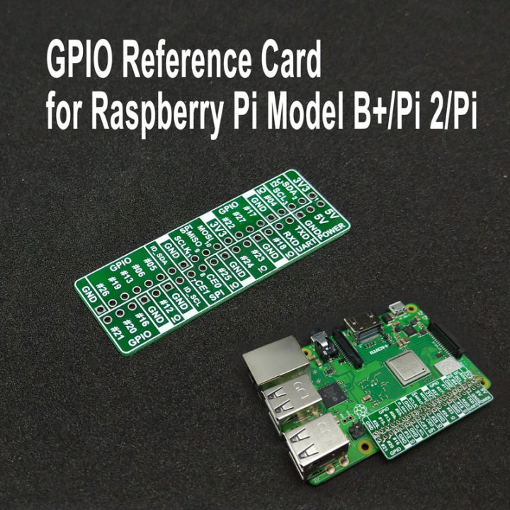 GPIO Reference Card for Raspberry Pi Model B+/Pi 2/Pi 3 | Lazada.co.th