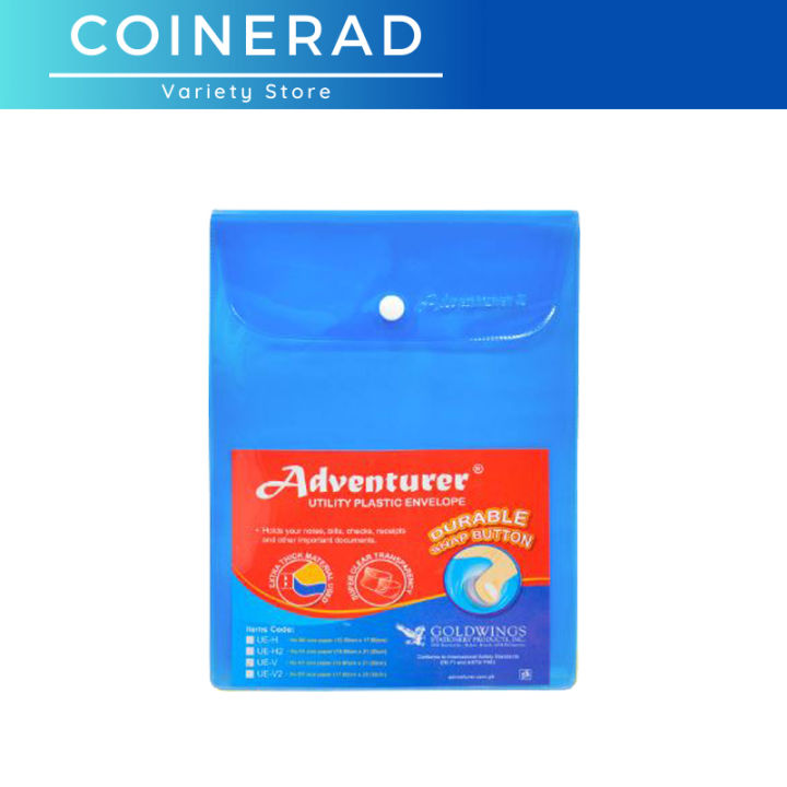 Utility Plastic Envelope (Blue) | Lazada PH