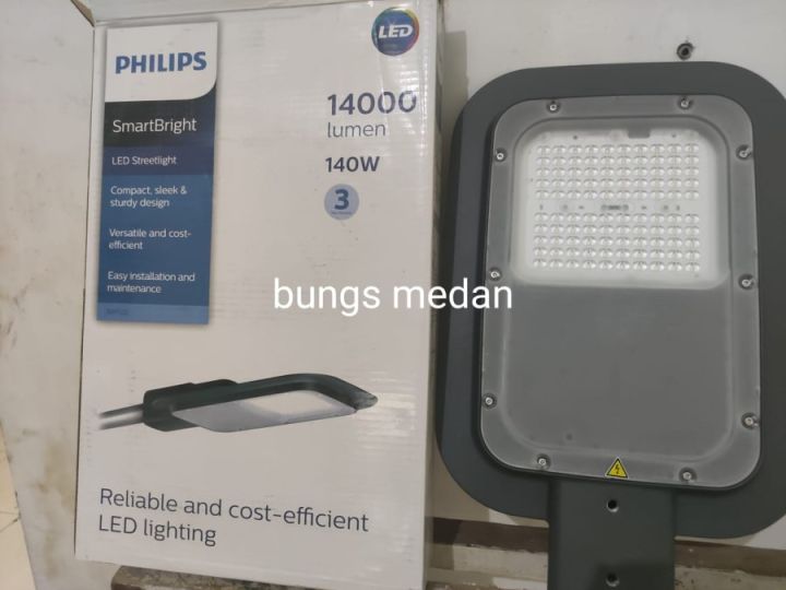 LAMPU JALAN LED PHILIPS BRP132 140W 140Watt 140 Watt IP66 PUTIH PJU ...
