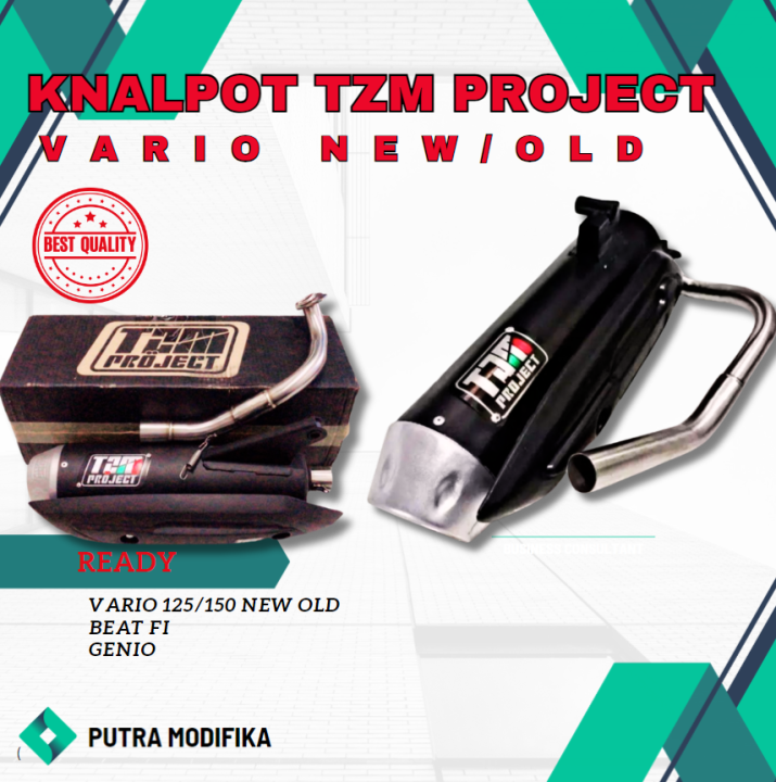 Knalpot Tzm Project Vario led new OLD Aerox Old VarioOld Pcx 160 VARIO ...