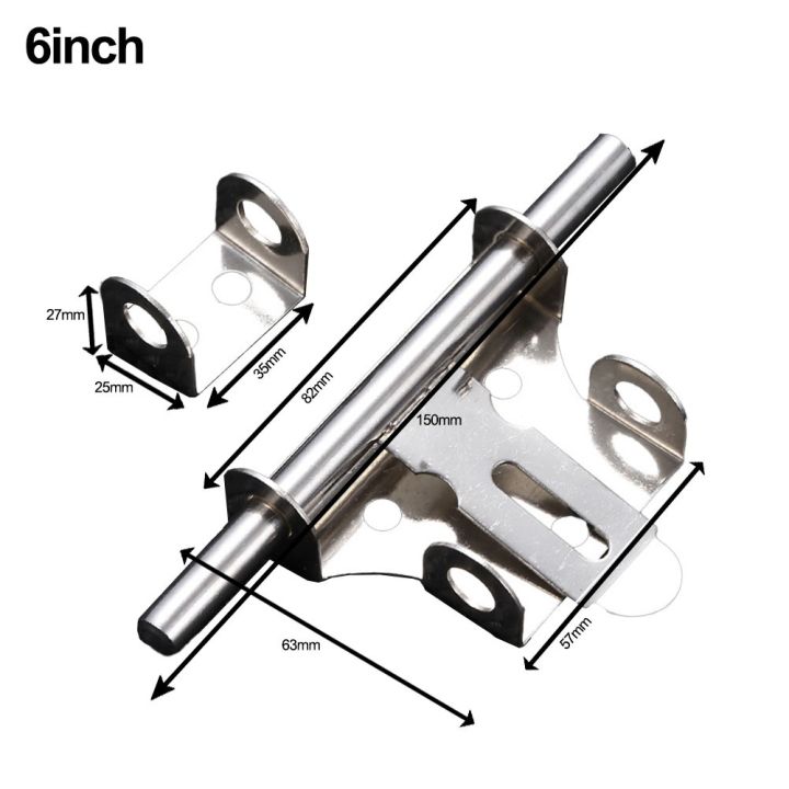 Stainless Steel Bolt Anti-Theft Left And Right Door Cattle Heavy-Duty ...