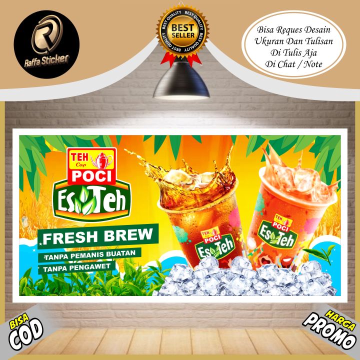 Spanduk, Banner Teh Poci Viral - Spanduk, Banner Teh Poci Fresh Bisa ...