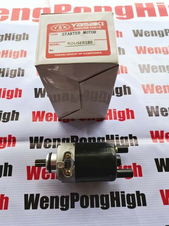 STARTER MOTOR ROUSER 180 YSK BRAND | Lazada PH
