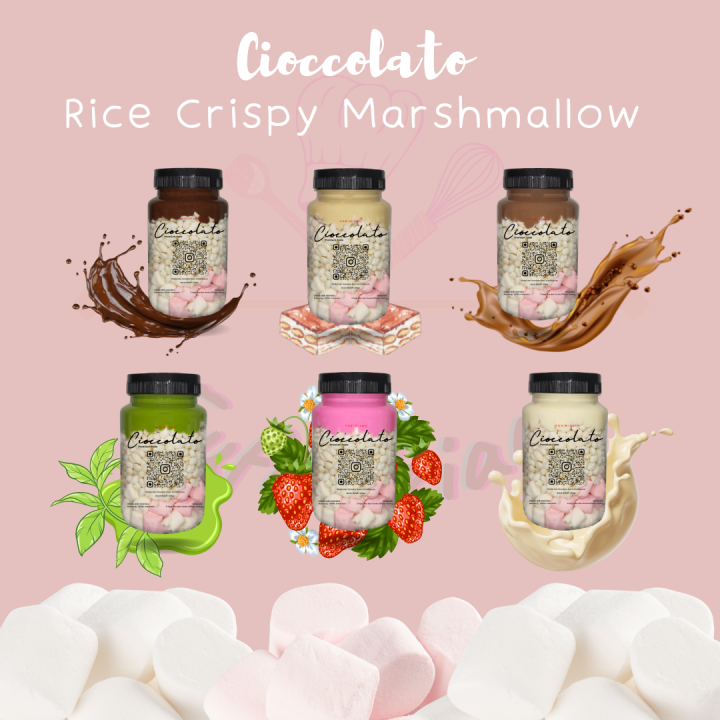 CRUNCHY CHOCO JAR / RICE CRISPY MARSHMALLOW Jajanan Snack Cemilan ...