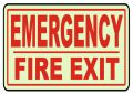 EMERGENCY EXIT SIGNAGE LAMINATED (a4 SIZE) | Lazada PH