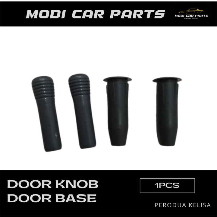 ModiCarparts 1pcs Grey Door Knob / Door Base Kelisa / Kembara / Kenari ...