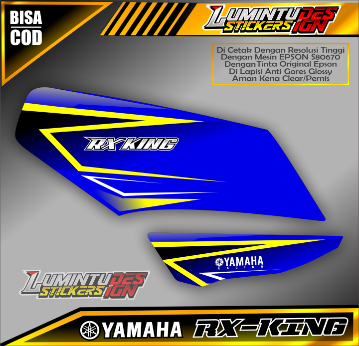 Striping List Variasi Rx King Desain Grafis Simple Banyak Pilihan Warna ...