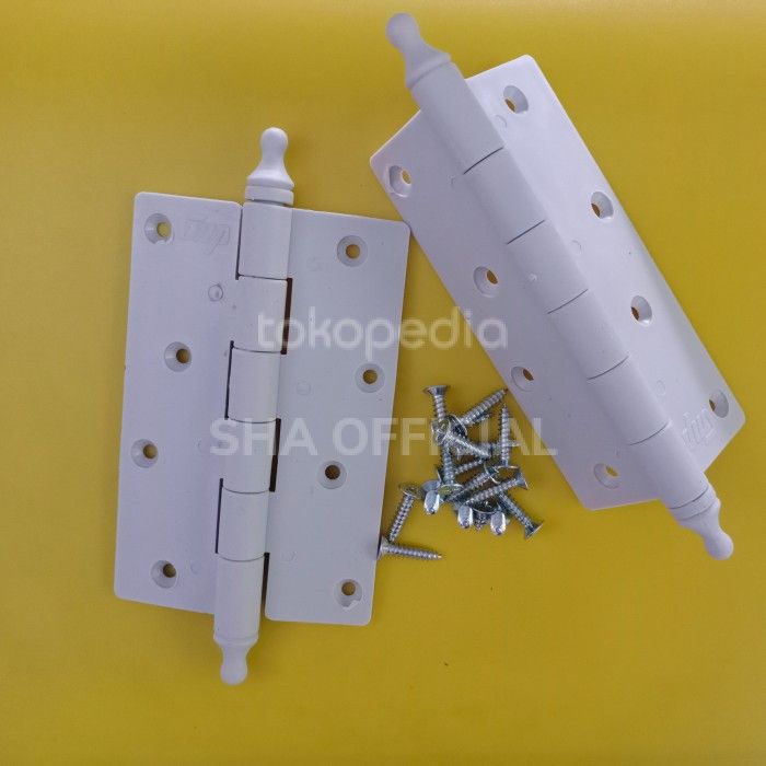 ENGSEL PVC PLASTIK PUTIH GMP ENGSEL PINTU PLASTIK | Lazada Indonesia