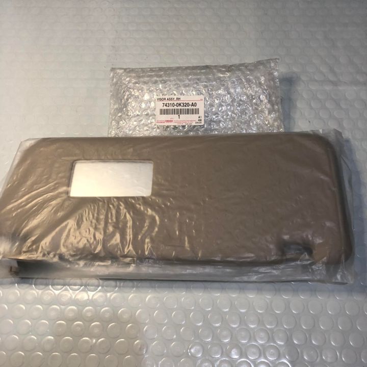 GENUINE TOYOTA SUNVISOR RIGHT SIDE FOR FORTUNER/HILUX/INNOVA 2005-2015 ...