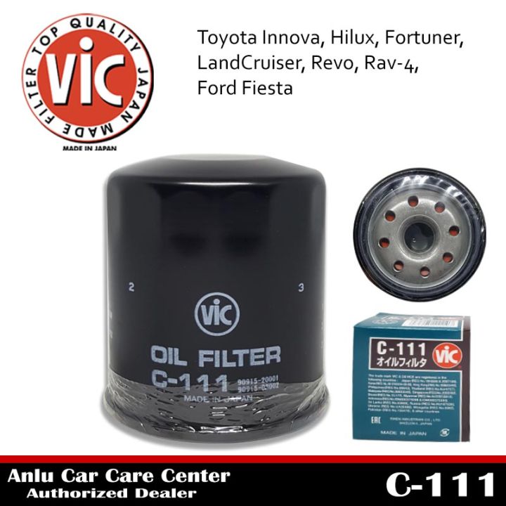 VIC Oil Filter For TOYOTA REVO, LANDCRUISER, INNOVA, HILUX, FORTUNER ...