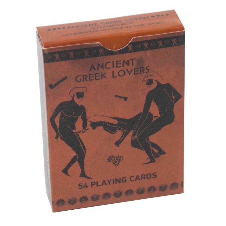Couple Card Game Ancient Greek Lovers Playing Card Collectible Scenes ...