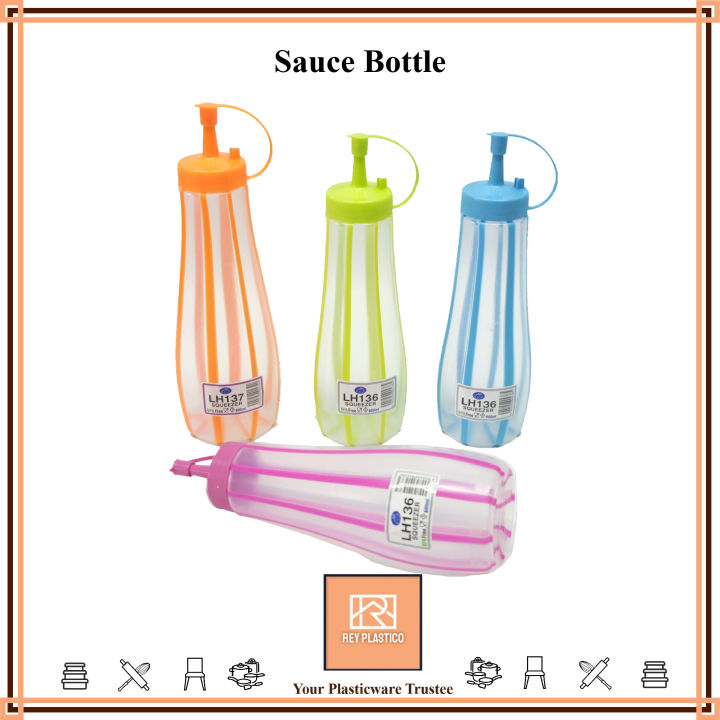 600ml / 800ml Plastic Sauce Bottle/Plastic Sauce Squeezer/ Tomato ...