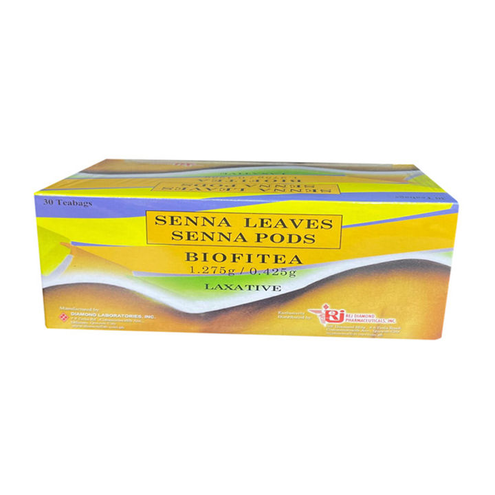 [Sari Sari Store] Senna Leaves Senna Pods Biofitea (30 teabags per box ...