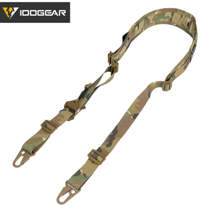 IDOGEAR Tactical Slings 2 Point Safety Sling Quick Adjust Padded Buckle ...